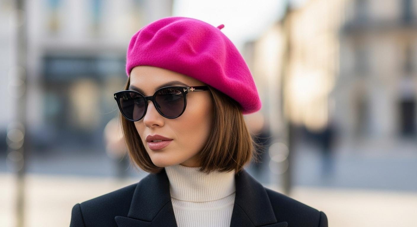 How the Pink Beret Became a Fashion Icon: the story and style impact ...